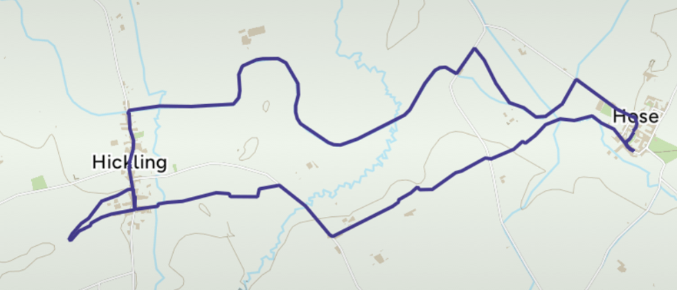 Hickling to Hose: A Journey Through Mud and Canal – My Walking Journeys